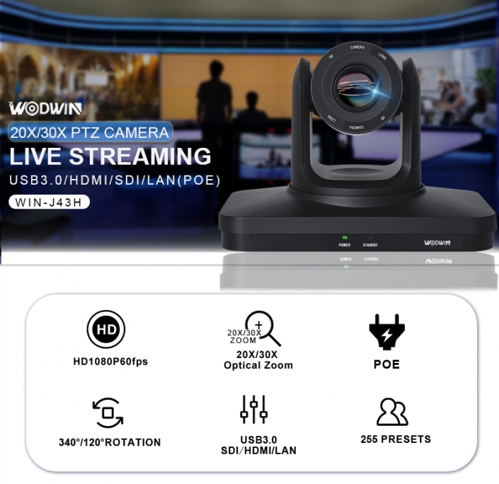2023 Newest POE SDI PTZ Camera Is Coming - WODWIN