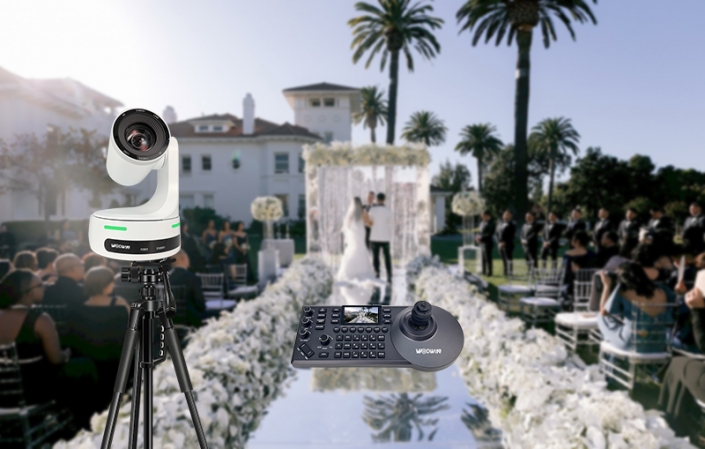 How to Live Stream a Wedding and Events with PTZ Cameras - WODWIN
