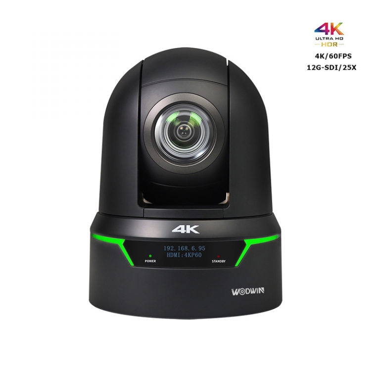 WODWIN 4K 60FPS 12G-SDI PTZ Camera with 25X Zoom - WIN-JK71S - WODWIN